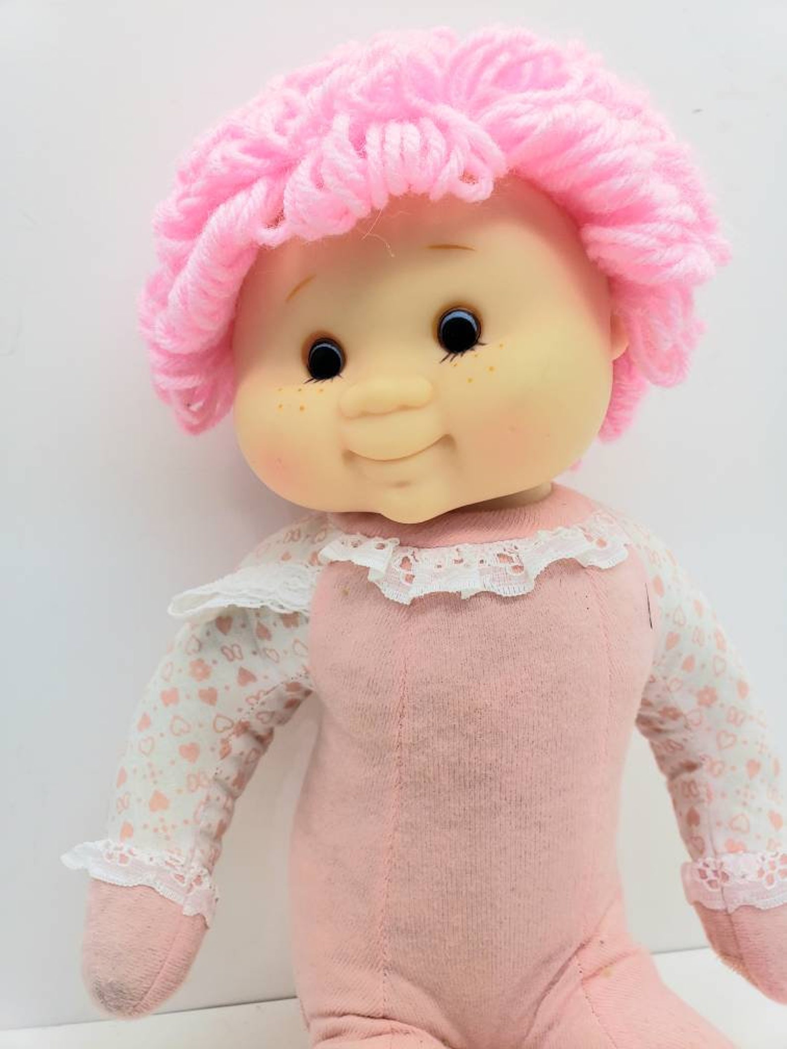 Vintage Retro Plush Cabbage Patch Kid Doll Pink Cabbage Patch | Etsy