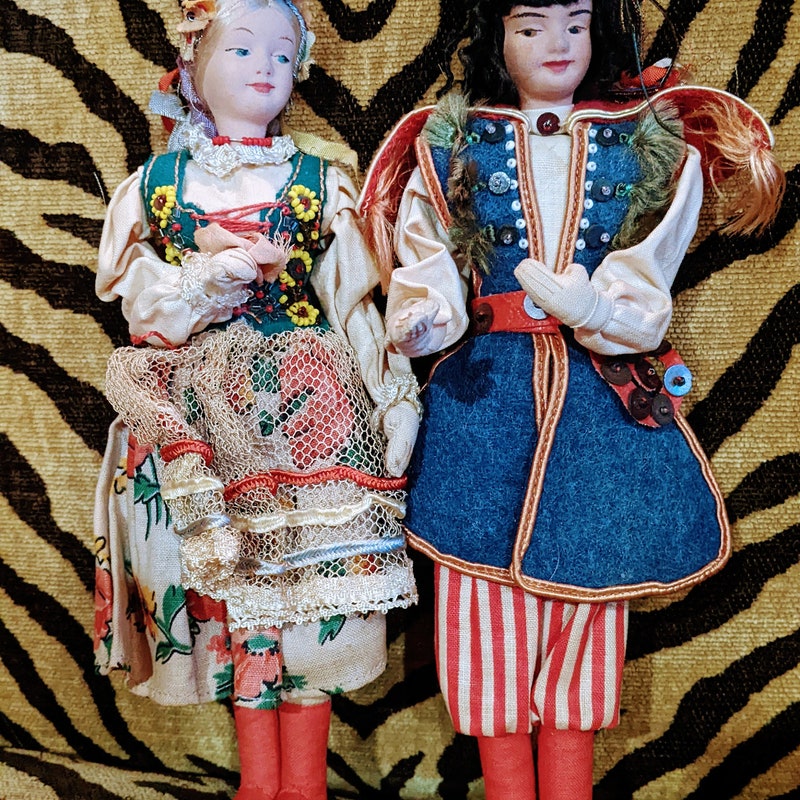 Folk Doll - Etsy