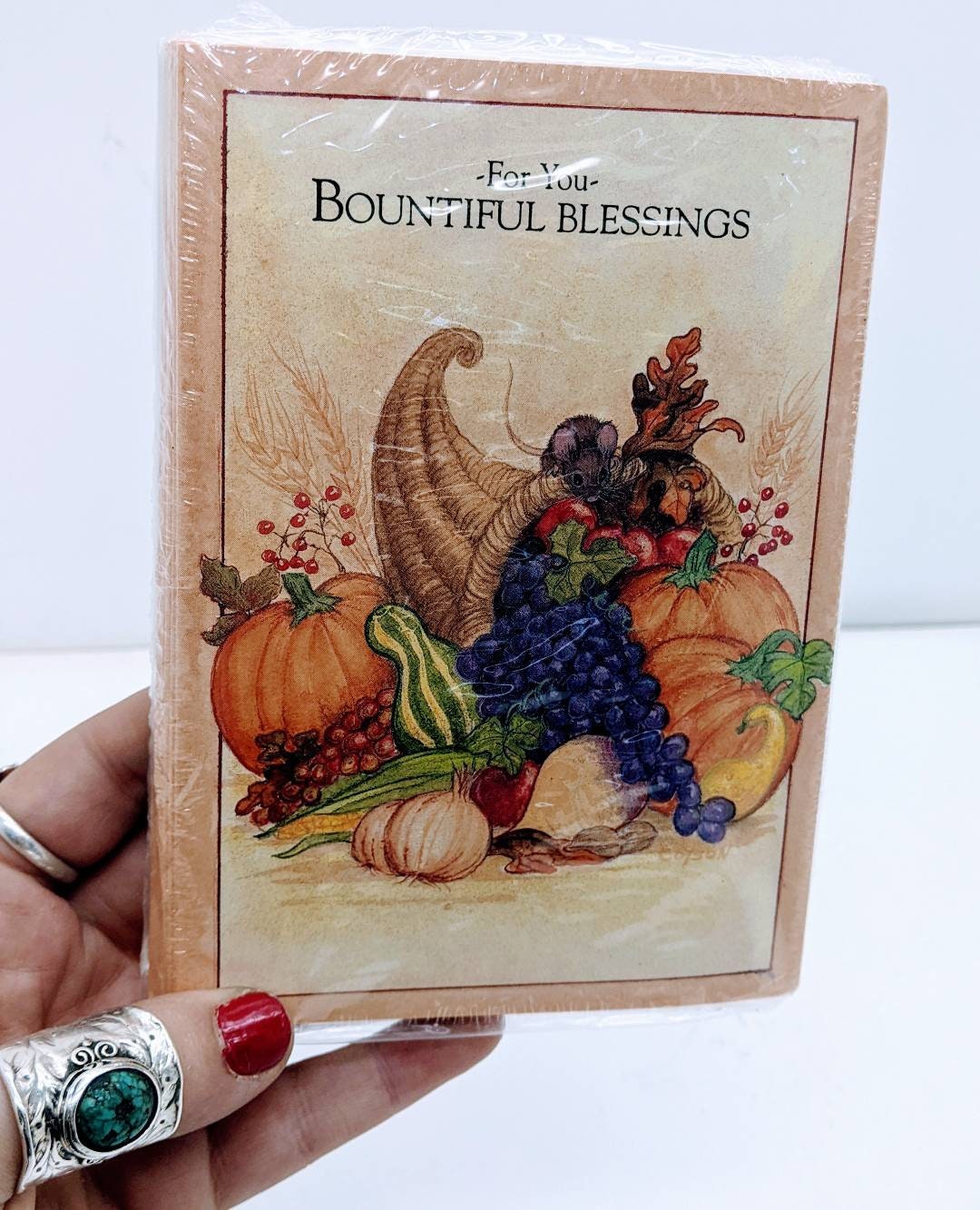 Vintage 1997 Marian Heath Package of 11 Thanksgiving Greeting - Etsy