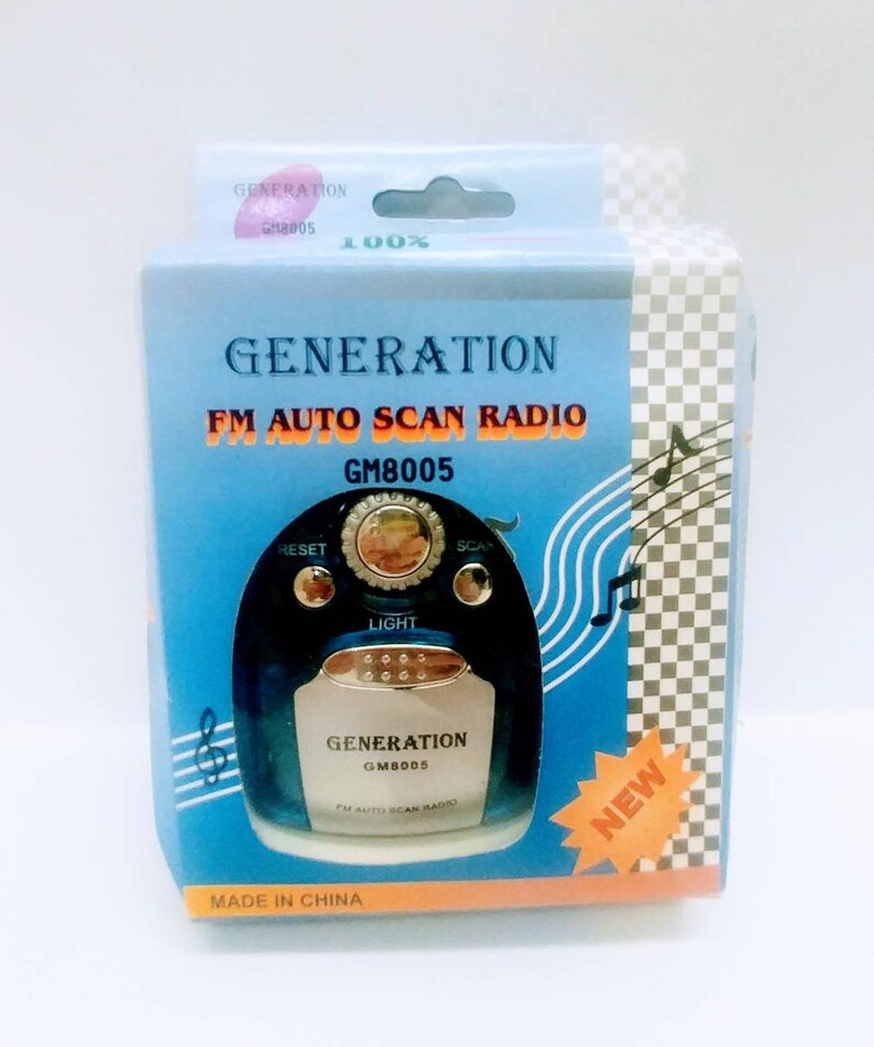 Retro Y2K Nostalgia Portable Radio Scanner FM Radio Mp3 Audio - Etsy