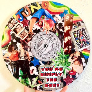 Custom Personalized VINYL RECORD Art Ft. Picture Your Fav Artist ...