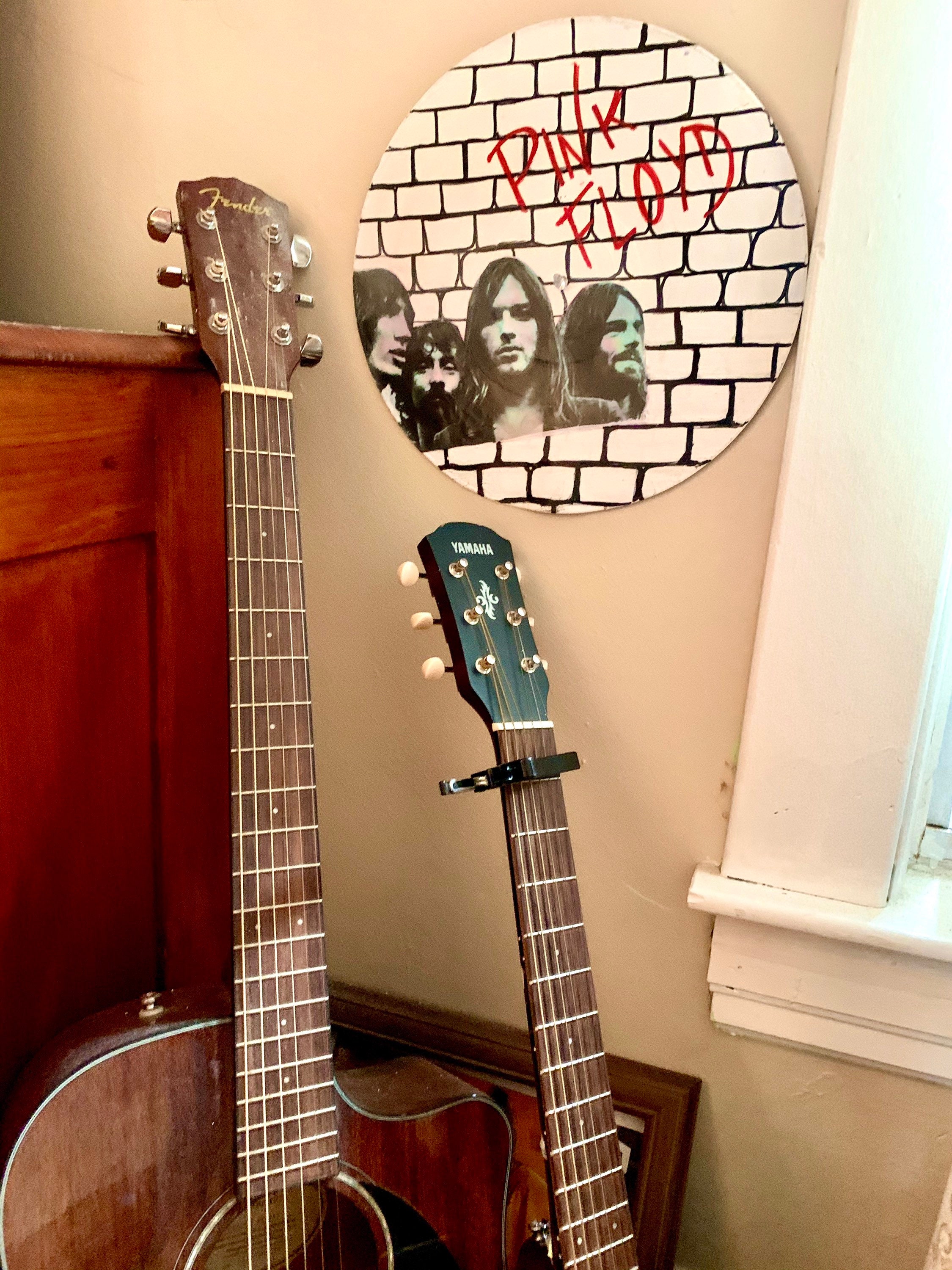 Pink Floyd The Wall Vinyl Record Art Painted Album Musical | Etsy