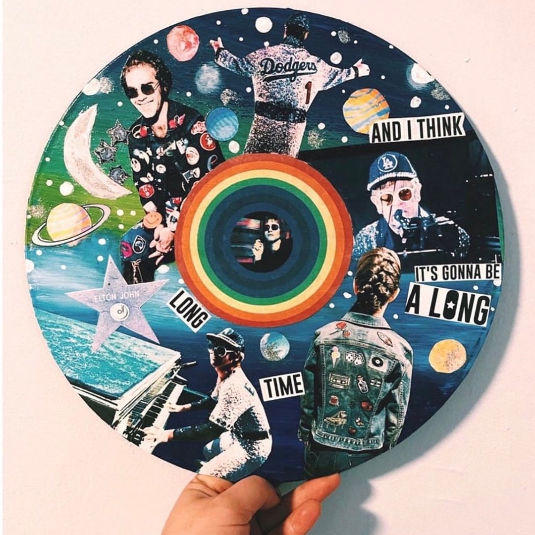 Custom Personalized VINYL RECORD Art Ft. Picture Your Fav Artist ...