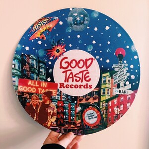 Custom Personalized VINYL RECORD Art Ft. Picture Your Fav Artist ...