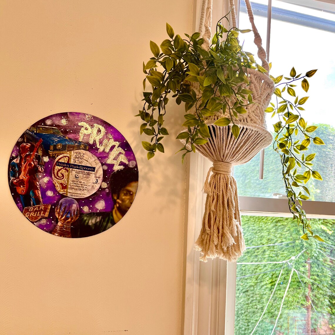 Prince Fans Sign O the Times Purple Rain Decorated Vinyl - Etsy