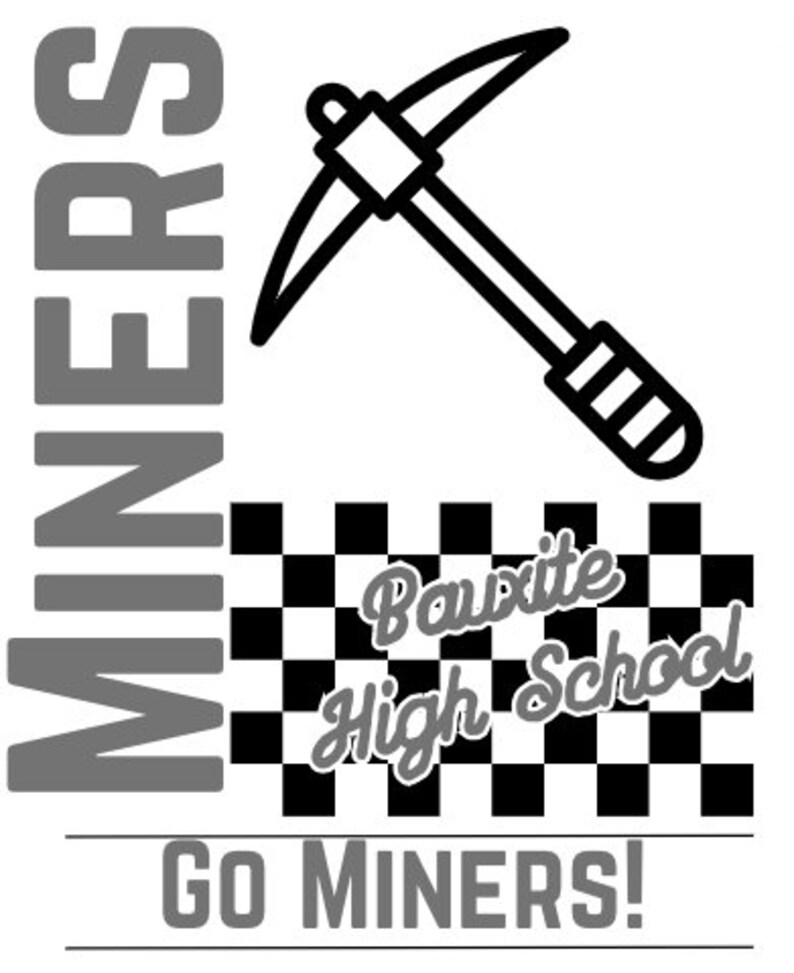 Bauxite Miners Check PNG, SVG, Digital File - Etsy