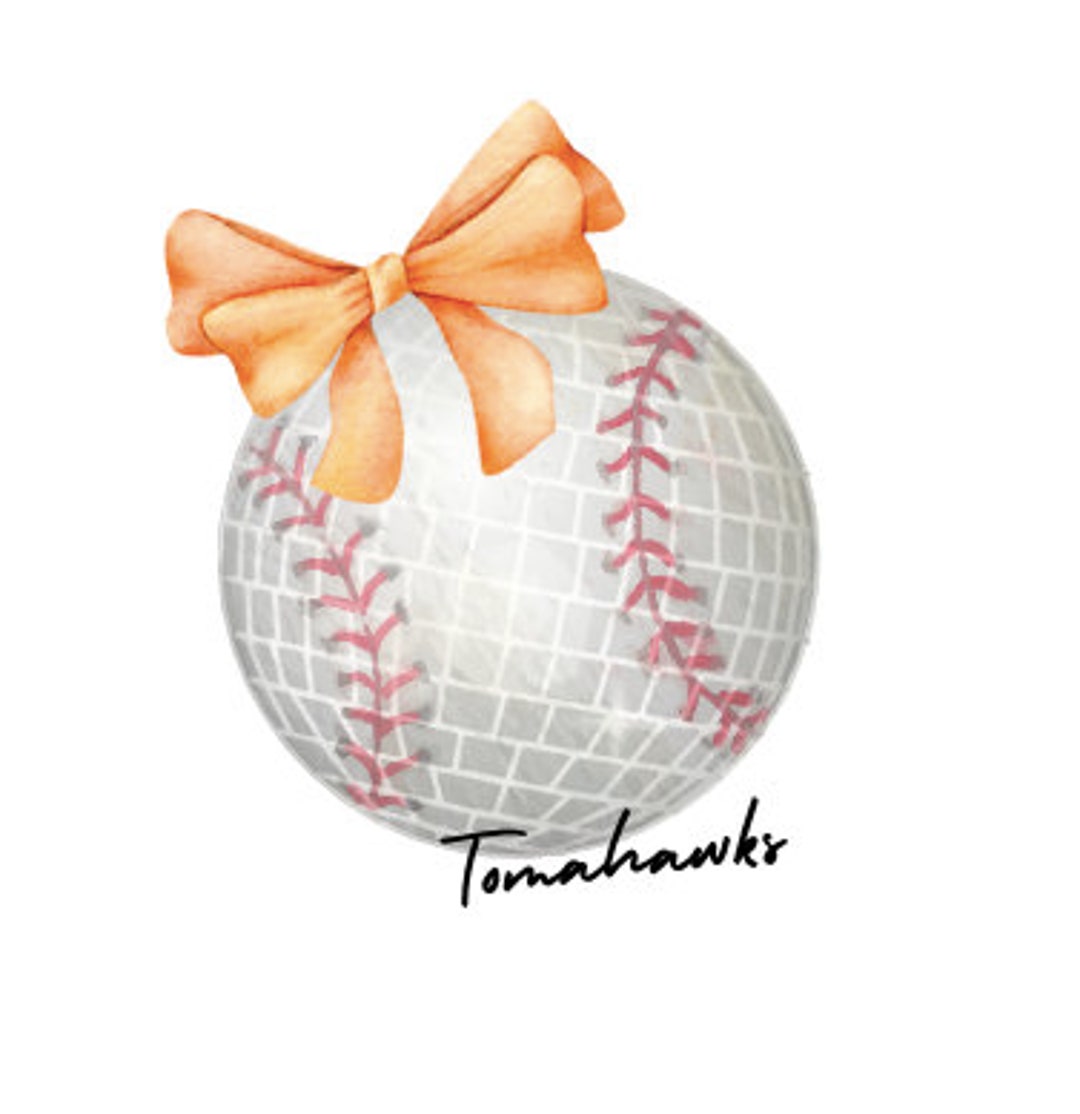 Tomahawk Disco Baseball SVG, PNG, Digital File - Etsy