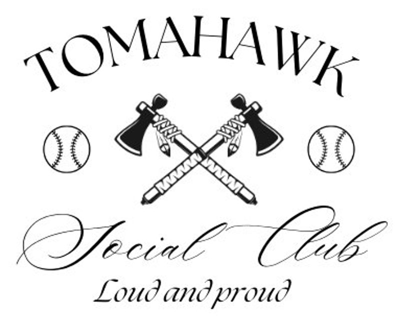 Tomahawk Social Club SVG, PNG, Digital File - Etsy