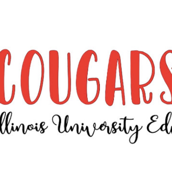 Southern Illinois University Svg - Etsy