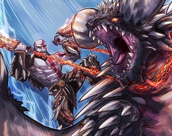 Monster Hunter God - Etsy