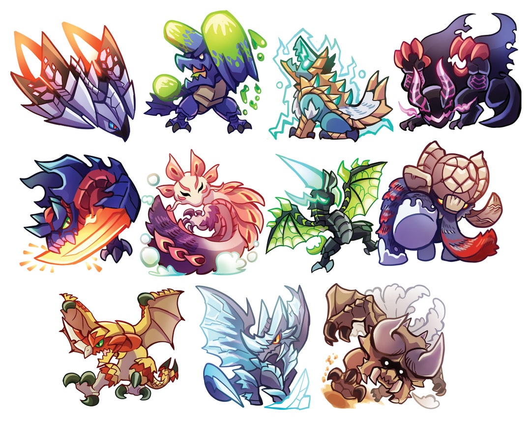 Monster Hunter Charms Wave 4 - Etsy