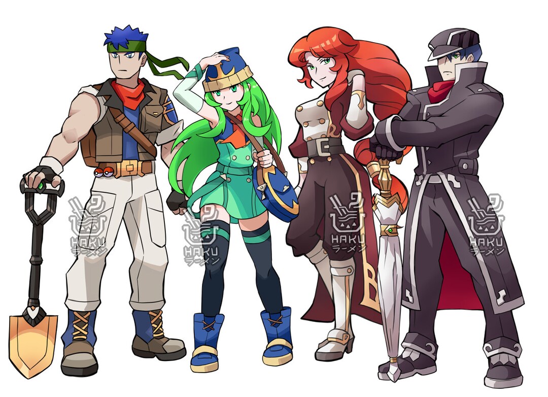 FE X Pokemon Tellius Stands - Etsy