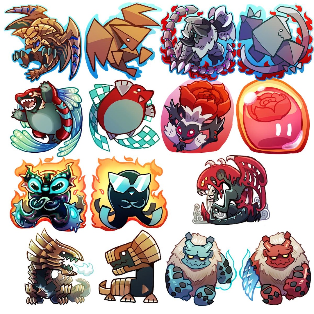 Monster Hunter Wilds Charms - Etsy