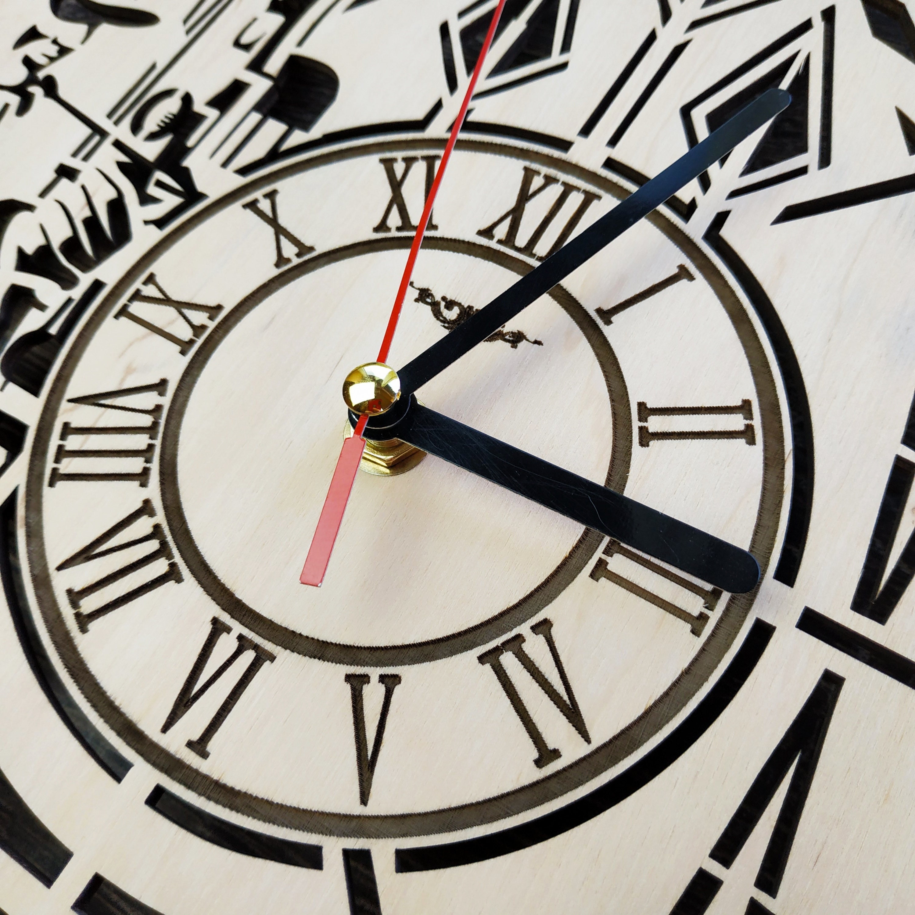 ARCHERY Arrow Wood Wall Clock Gift for Archer Men Woman Friend | Etsy