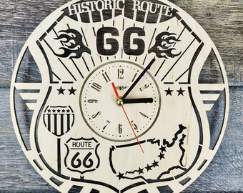 Route 66 Clock | Etsy
