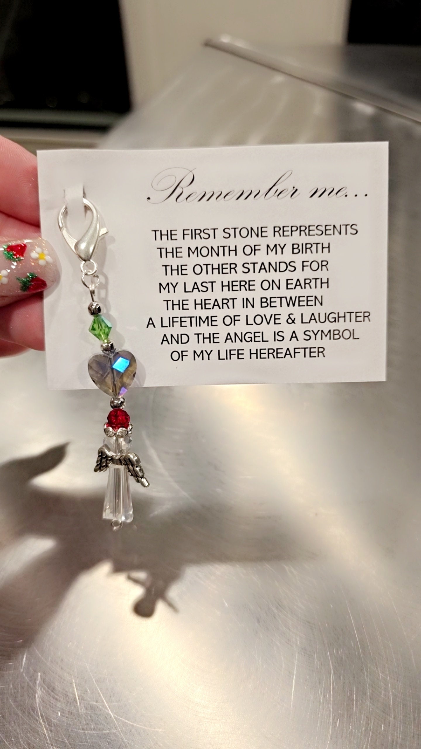 Remember Me Charm Clip - Etsy