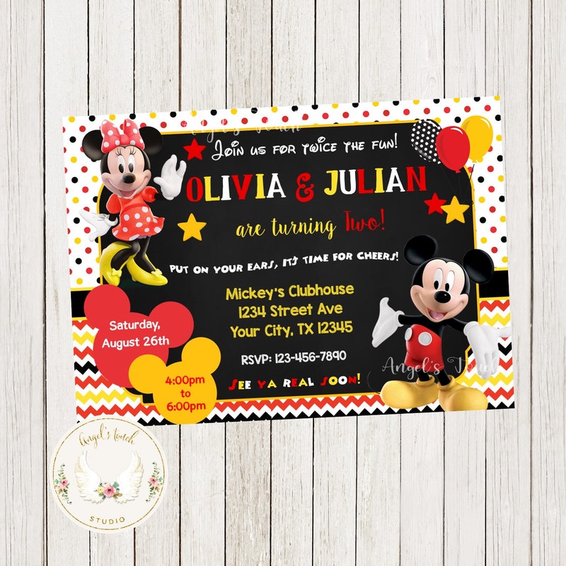 Mickey Minnie Party - Etsy