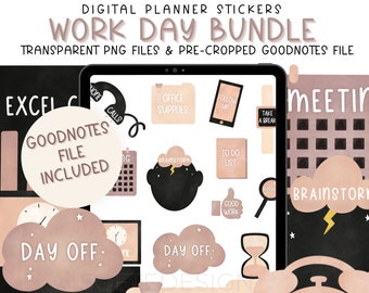 Office Work Stickers - Etsy