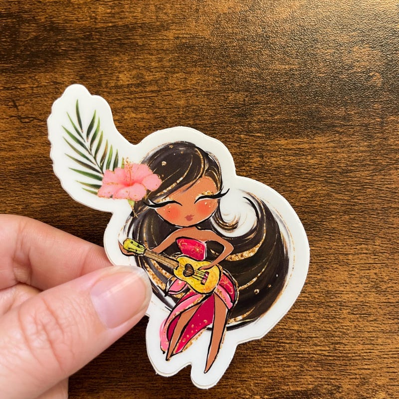 Hawaii Stickers Ukulele - Etsy