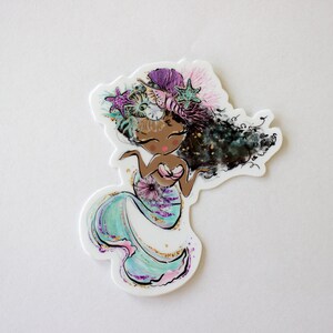 Adeline Mermaid Girl Decal Hawaii Waterproof Little - Etsy