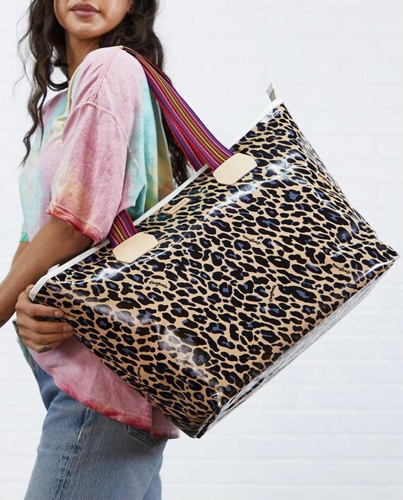 Consuela tote with zipper - Gem