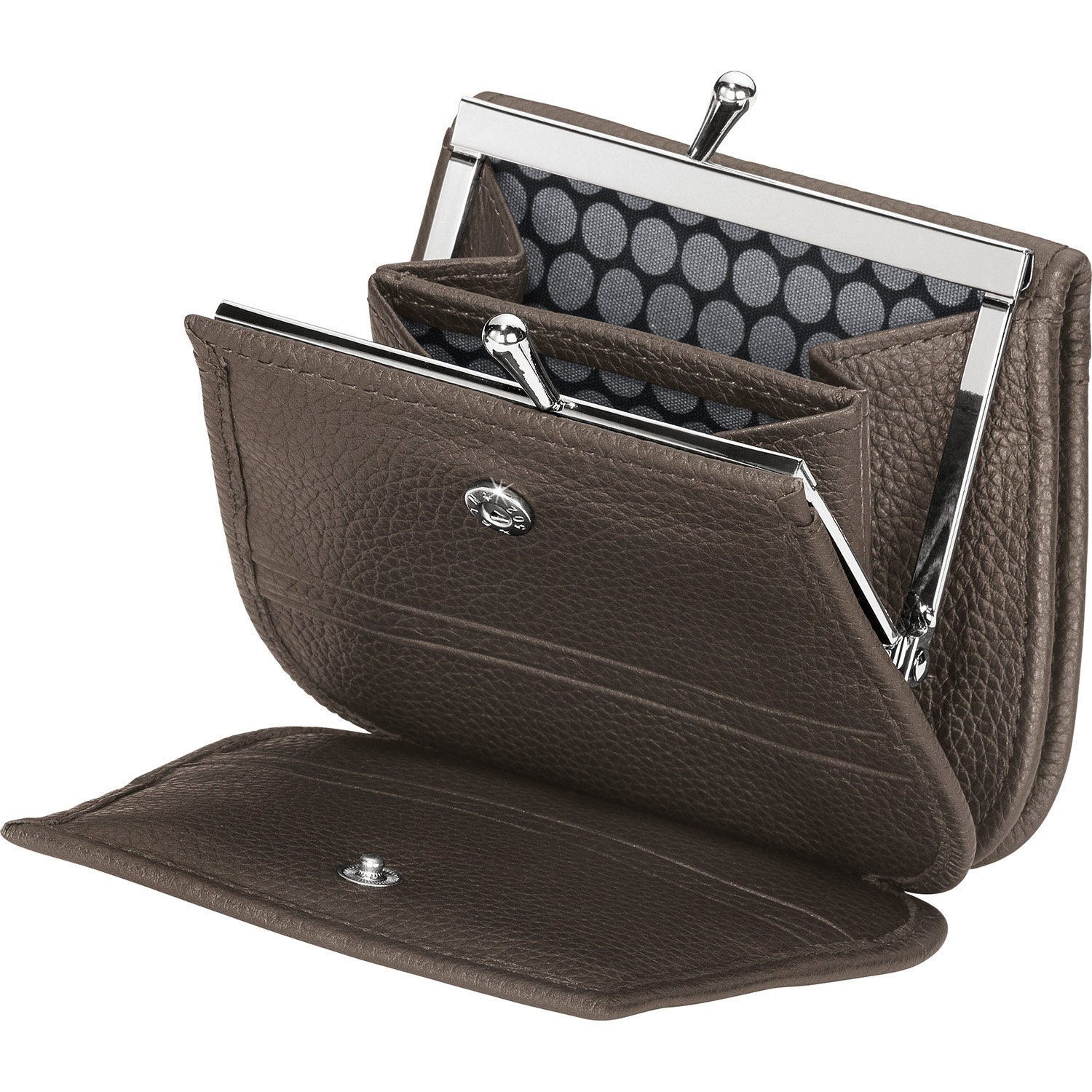 NWT Brand New Ferrara French Kiss Wallet Pewter Women Retired Design ...