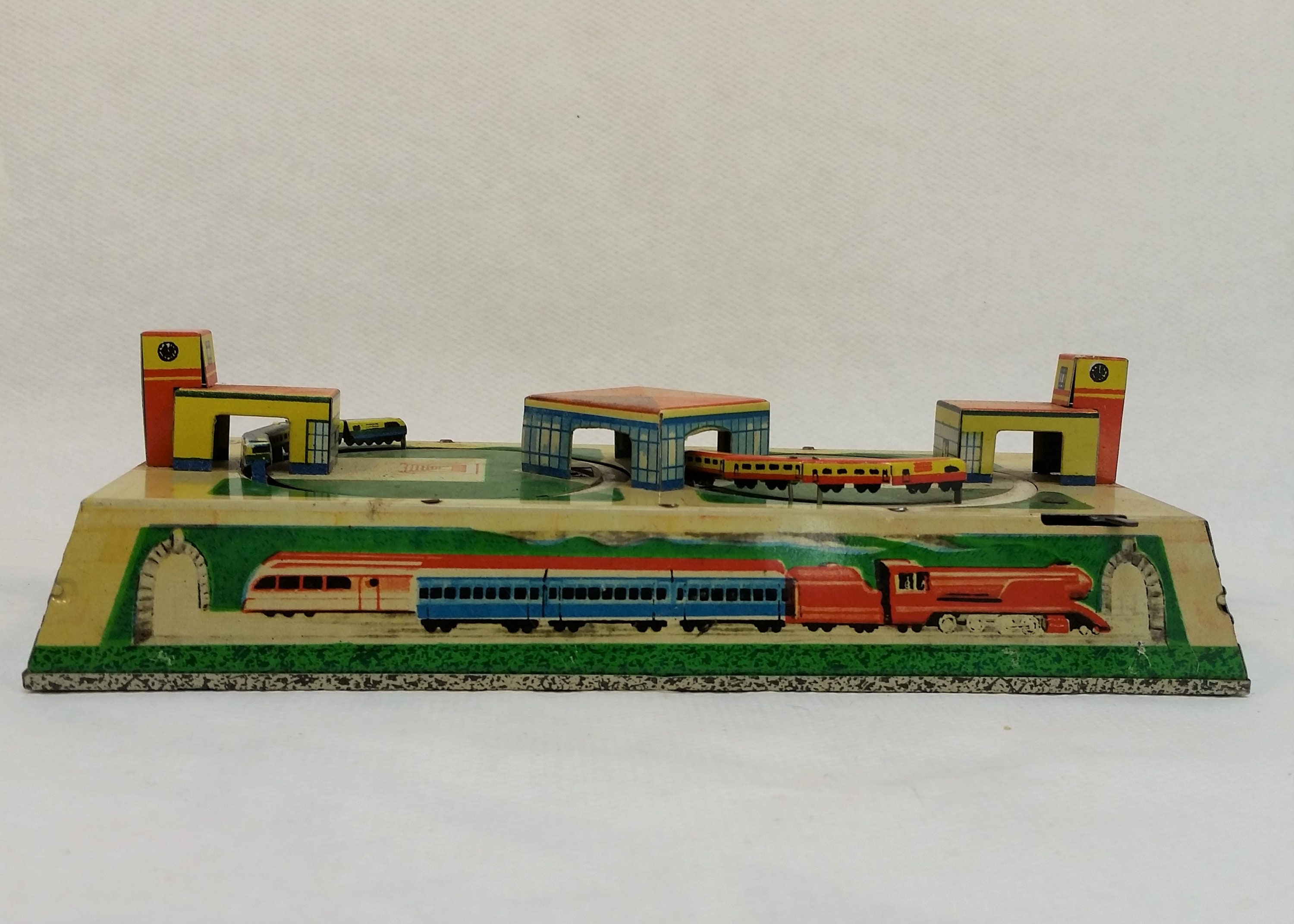 Russian Wind-up Metal Toy Train Made in the Soviet Union Era - Etsy