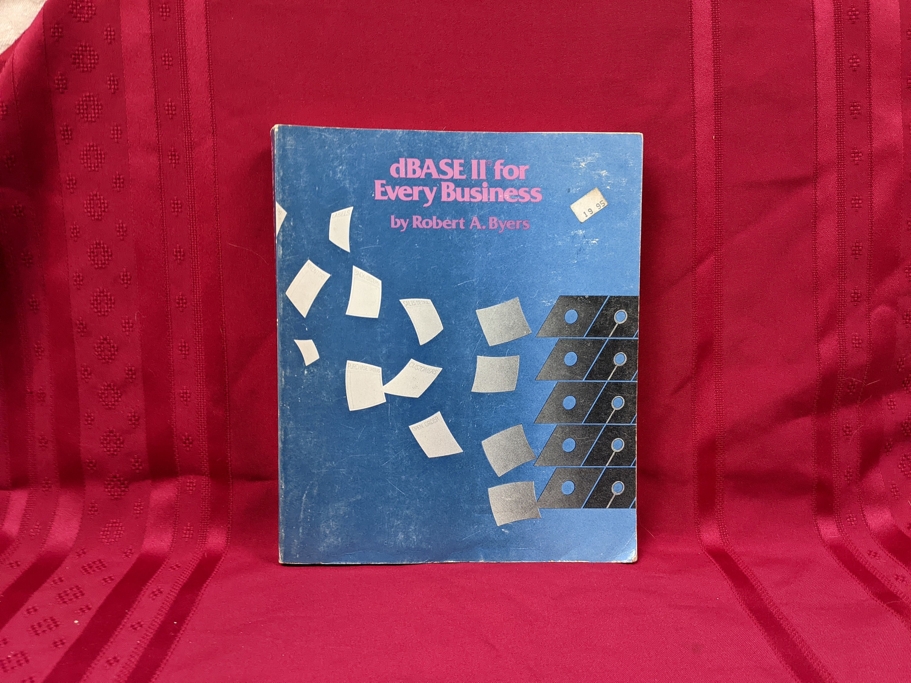 Mini Library of 3 Early 1980s PC Database Program Manuals Dbase II the ...