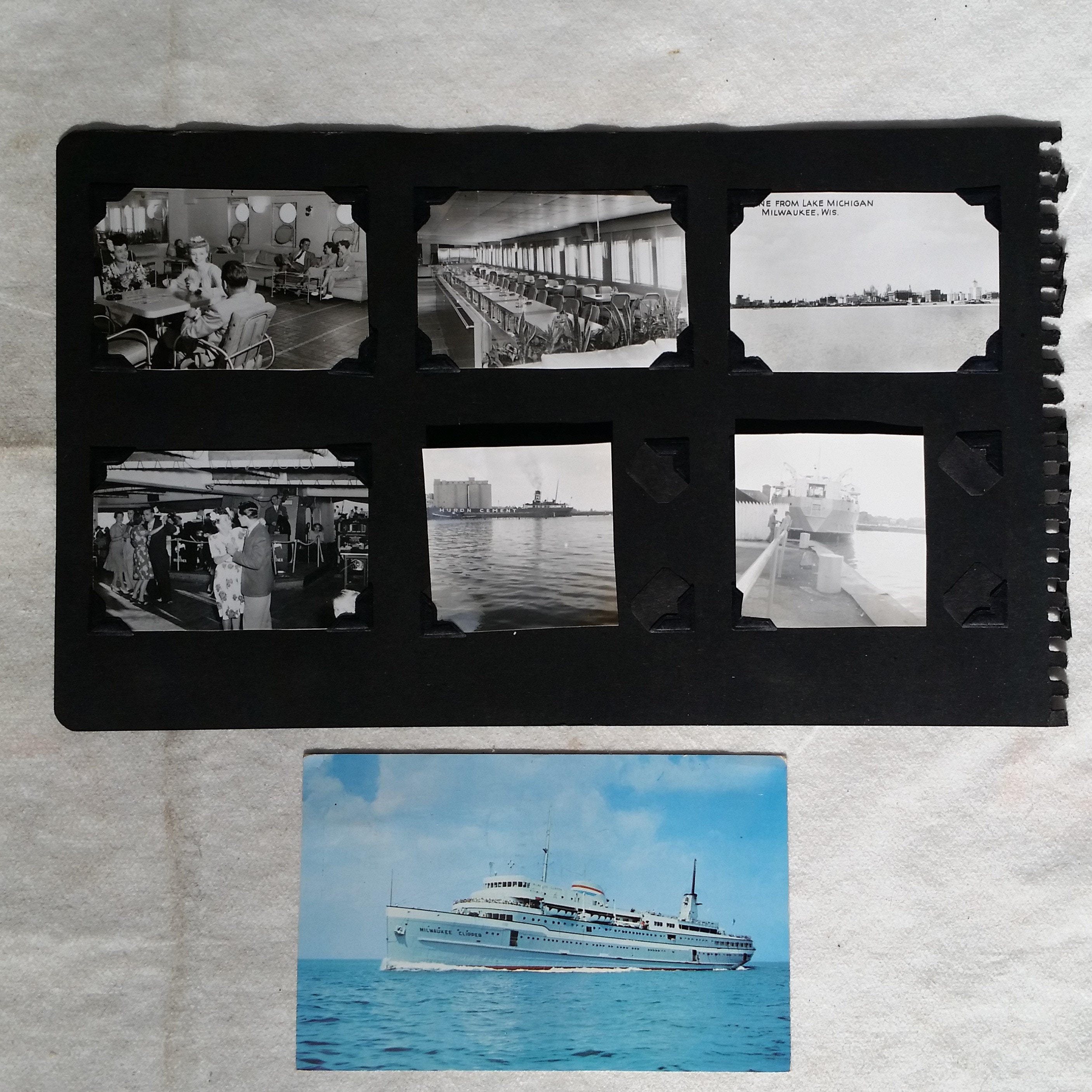 Collectibles Art & Collectibles Memorabilia SS Milwaukee Clipper BW ...
