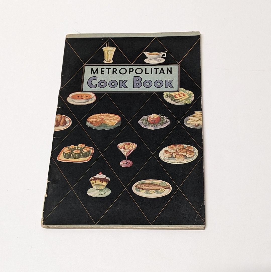 Metropolitan Cook Book, Pamphlet From 1934. Advertising Premium Give ...