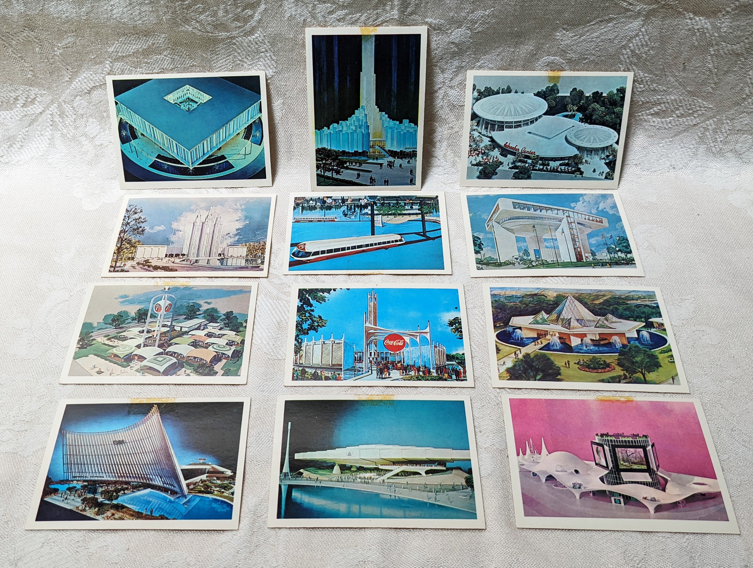 New York Worlds Fair 1964 Official Souvenir, Unisphere Monorail and ...