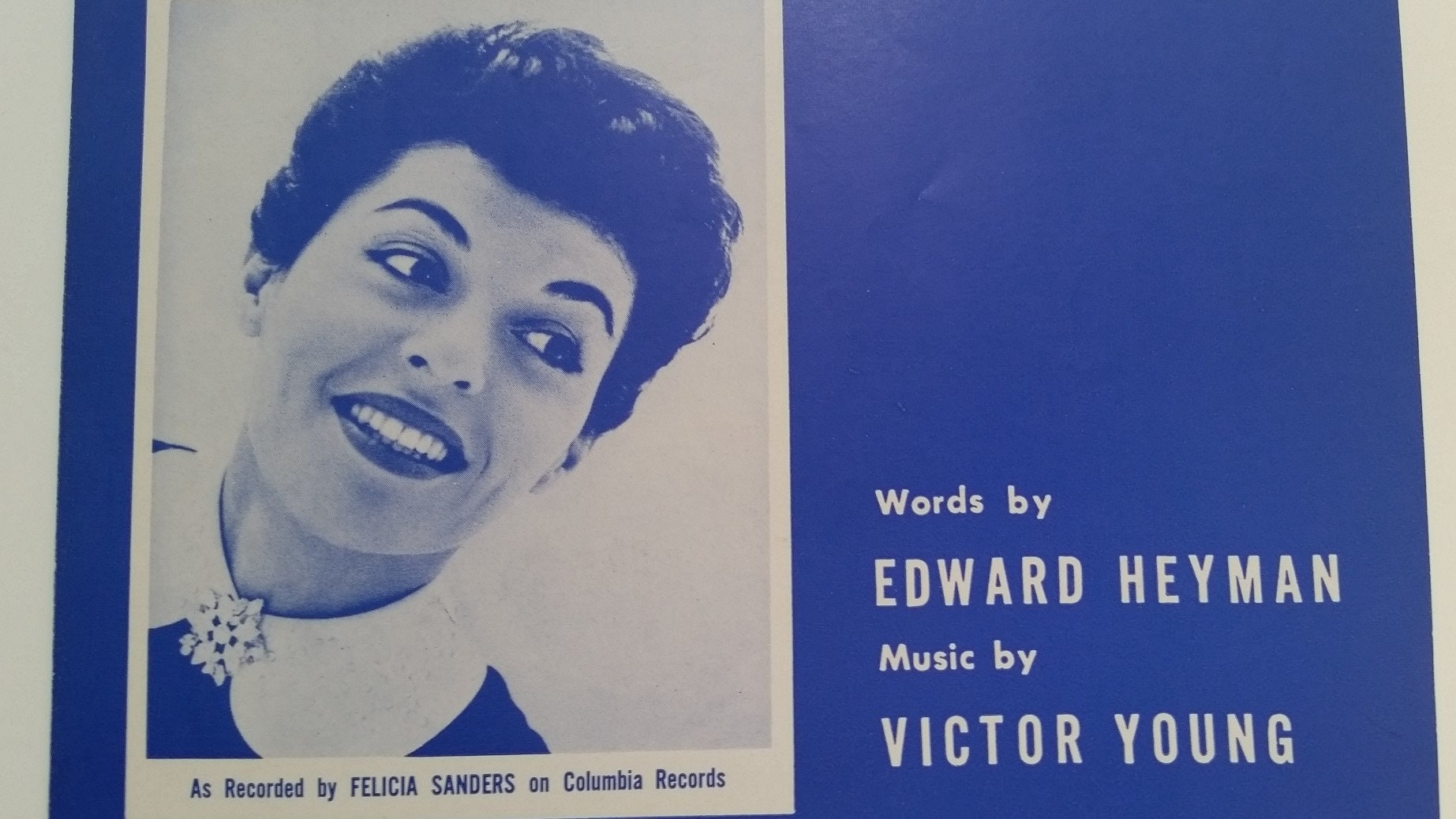 Original Sheet Music for "blue Star." Theme Music for TV Show Medic ...