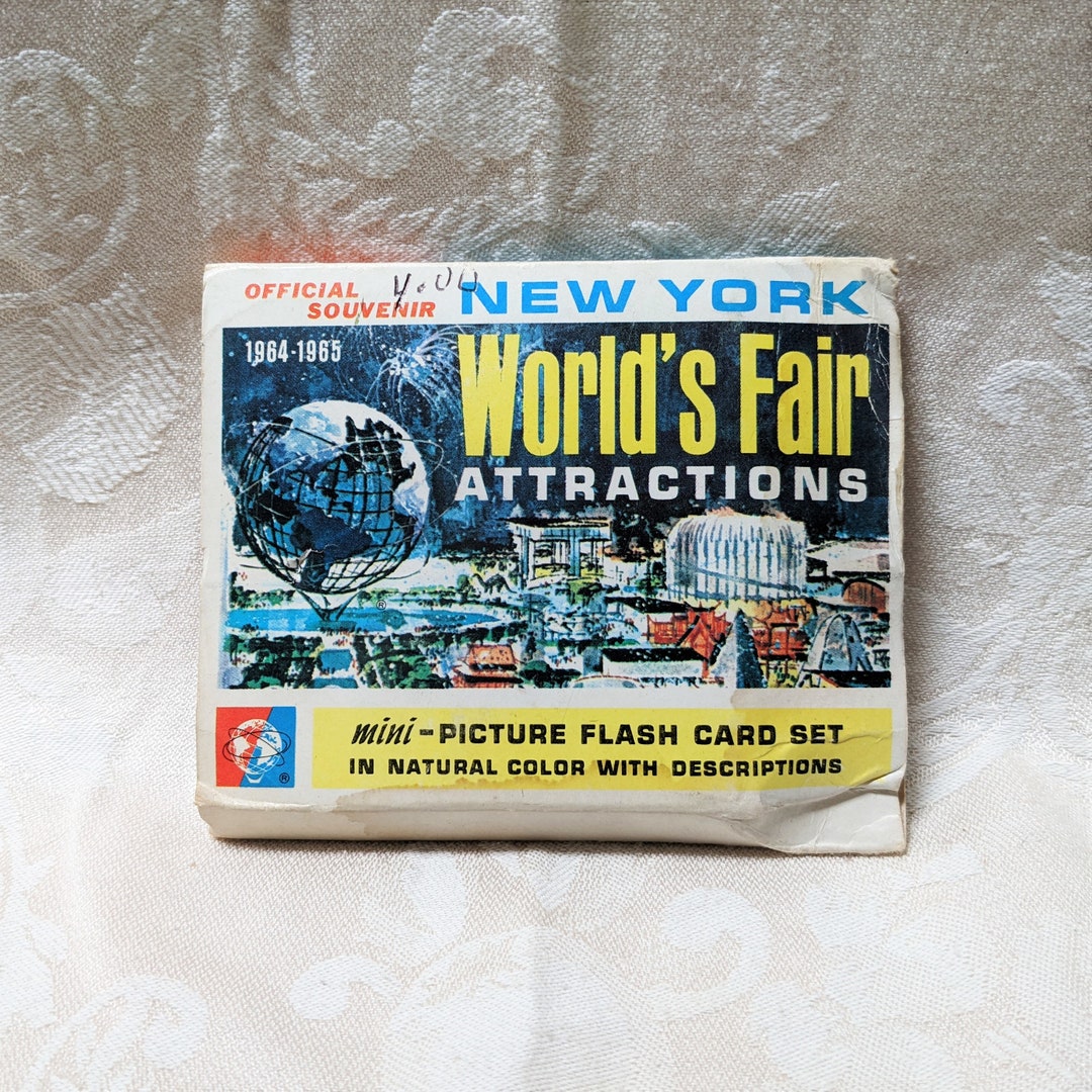 New York Worlds Fair 1964 Official Souvenir, Unisphere Monorail and ...