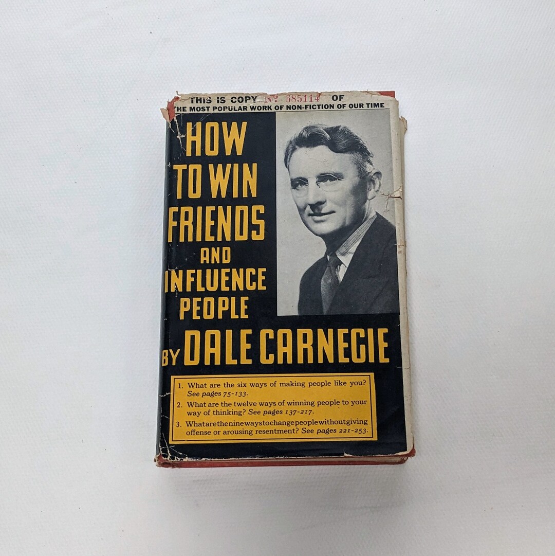Dale Carnegie, How to Win Friends and Influence People, FIRST EDITION ...