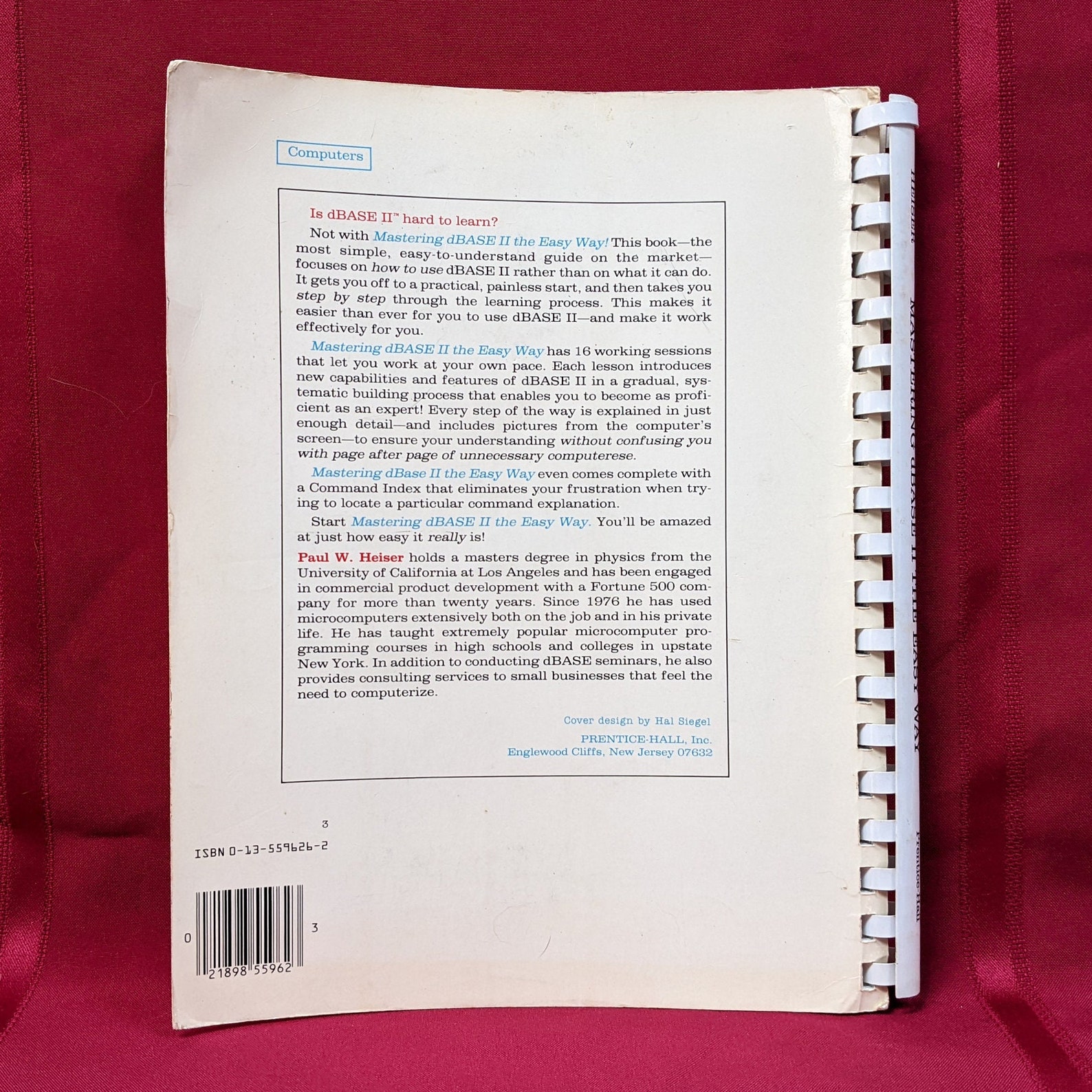 Mini Library of 3 Early 1980s PC Database Program Manuals Dbase II the ...