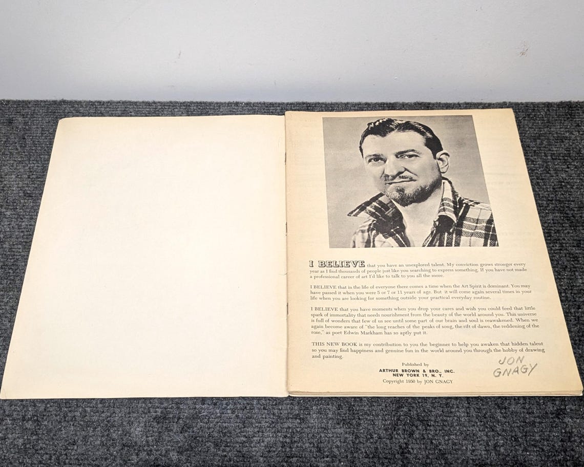 Learn to Draw With Jon Gnagy, America's First TV Art Instructor ...