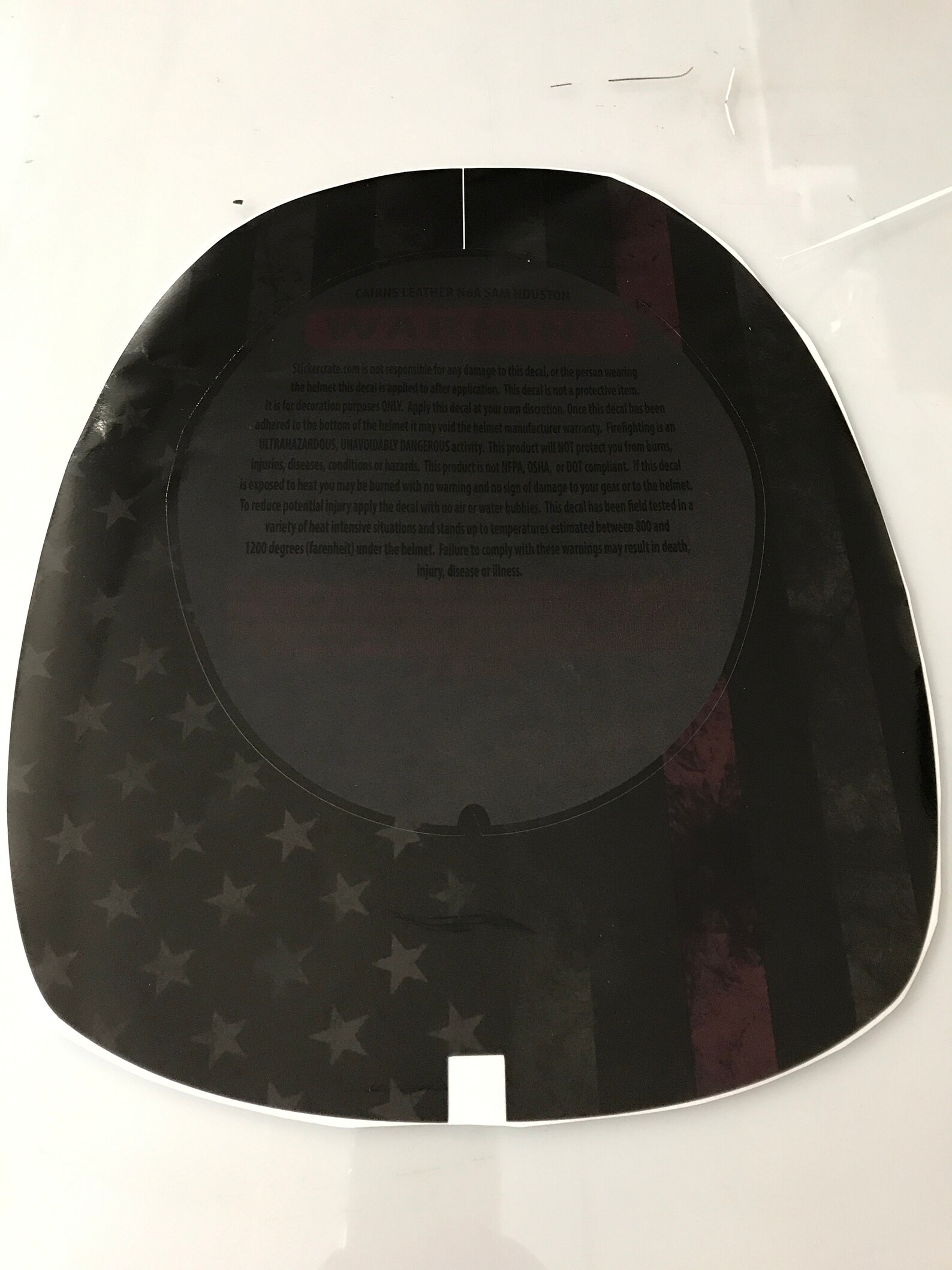 Tactical Red Line Fire Helmet Wrap - Etsy Canada