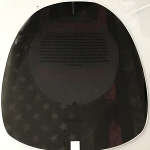 Tactical Red Line Fire Helmet Wrap - Etsy Canada