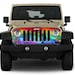 Rainbow Flag LGBTQ Support Jeep Grill Skin Vinyl Wrap Decal - Etsy