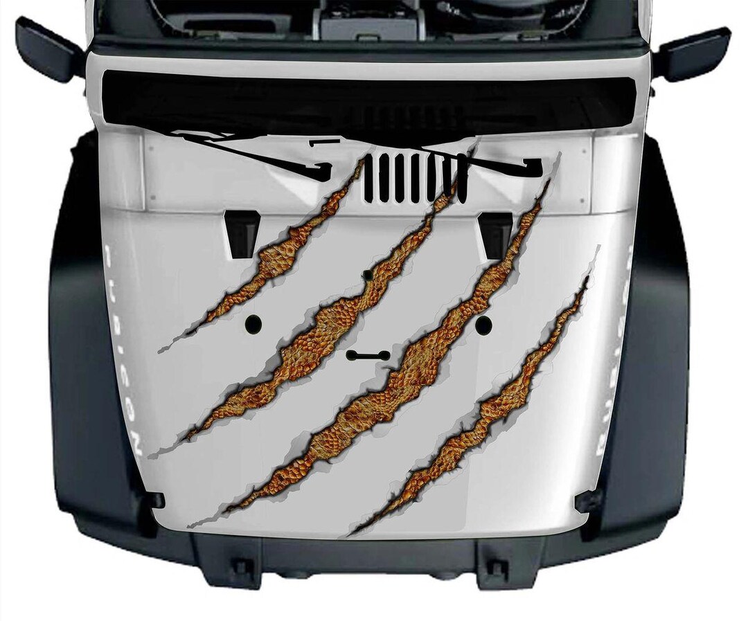 DESERT GATOR Metal Claw Rip Vehicle Graphics Kit - Etsy