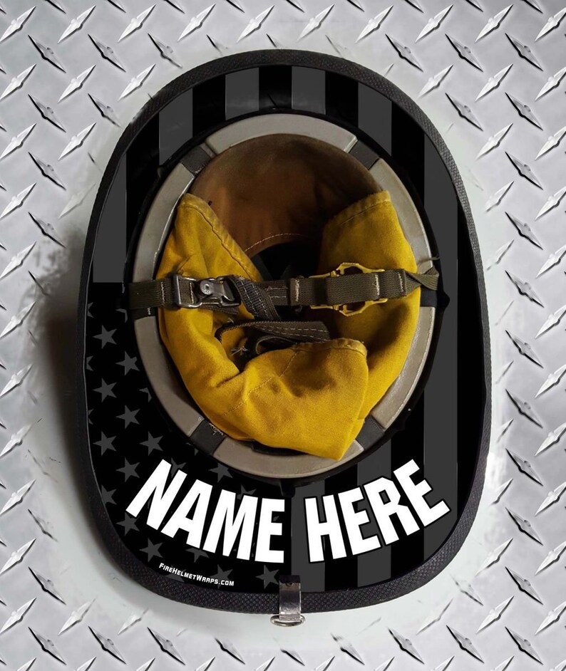 Stealth USA American Flag Fire Helmet Skin Vinyl Wrap Overlay Sticker ...