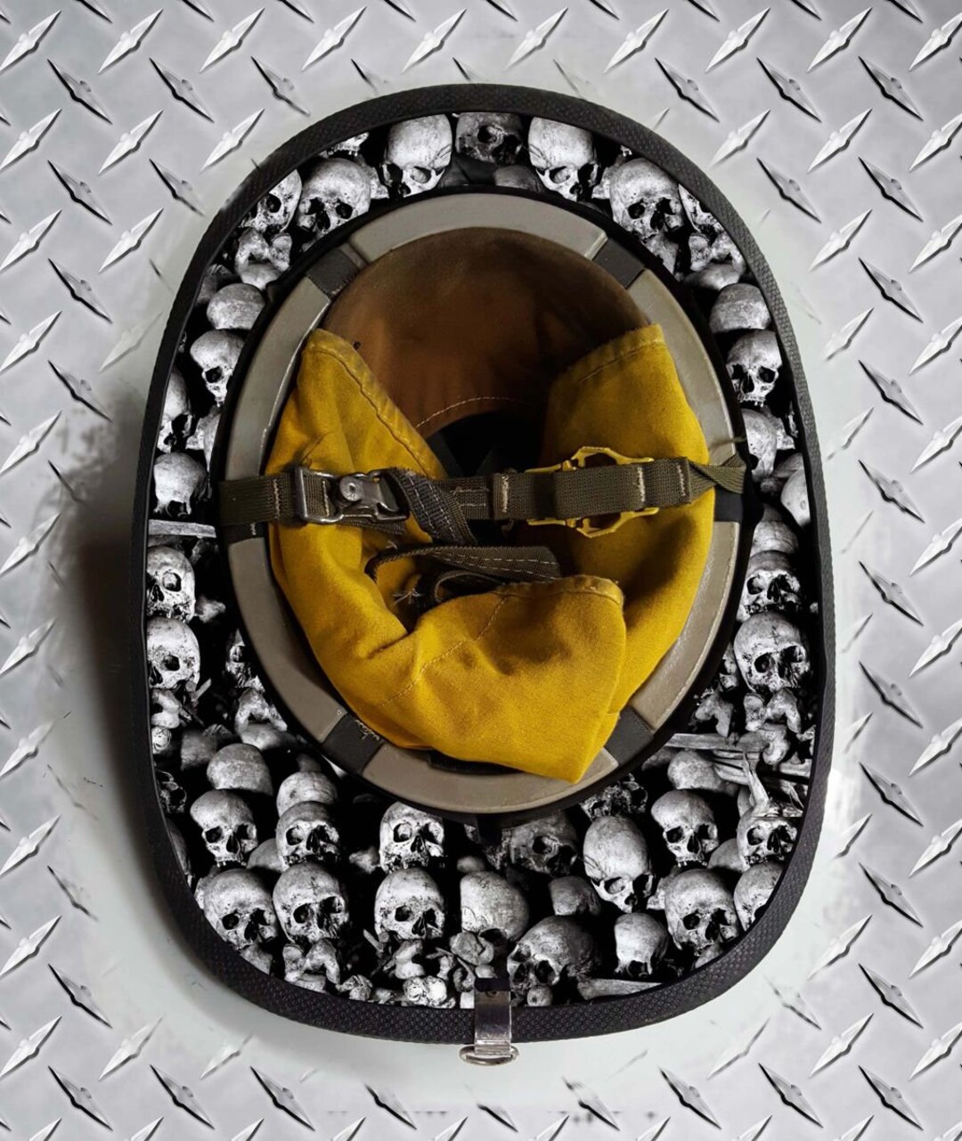 Skulls Fire Helmet Skin Vinyl Wrap Overlay Sticker Decal Label - Etsy