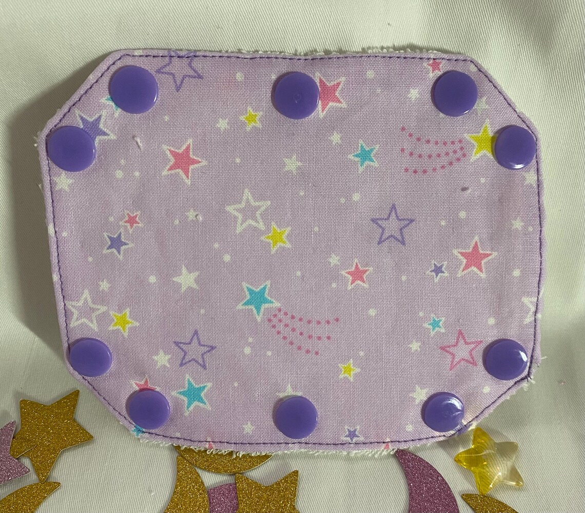 Ready to Ship! Cute Purple Stars Port Cover and Tube Pads - Etsy