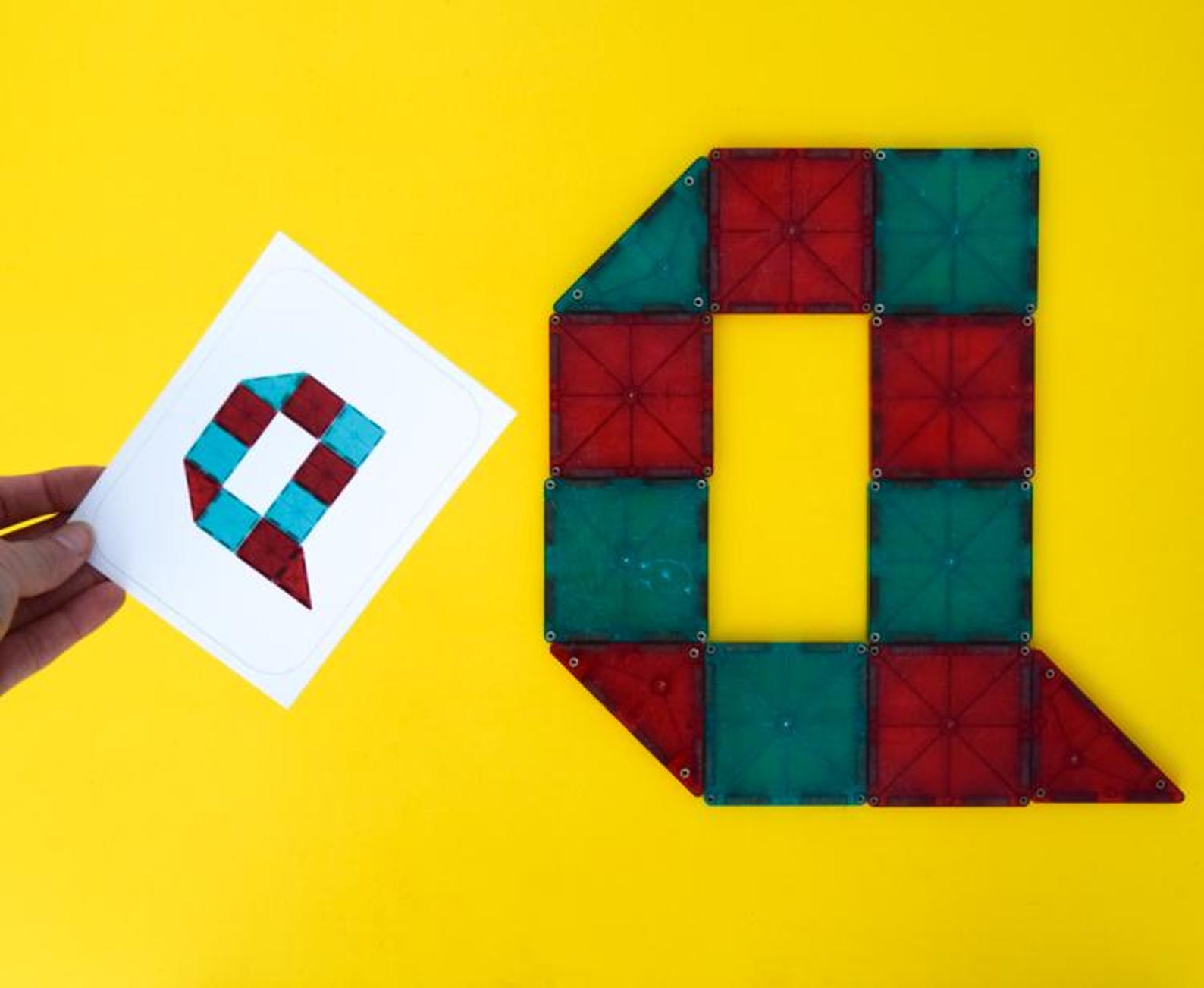 Magnetic Tiles Idea Cards: Alphabet With Lowercase Letters - Etsy