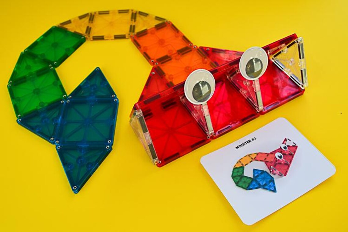 Autumn Magna-tile Idea Cards - Etsy