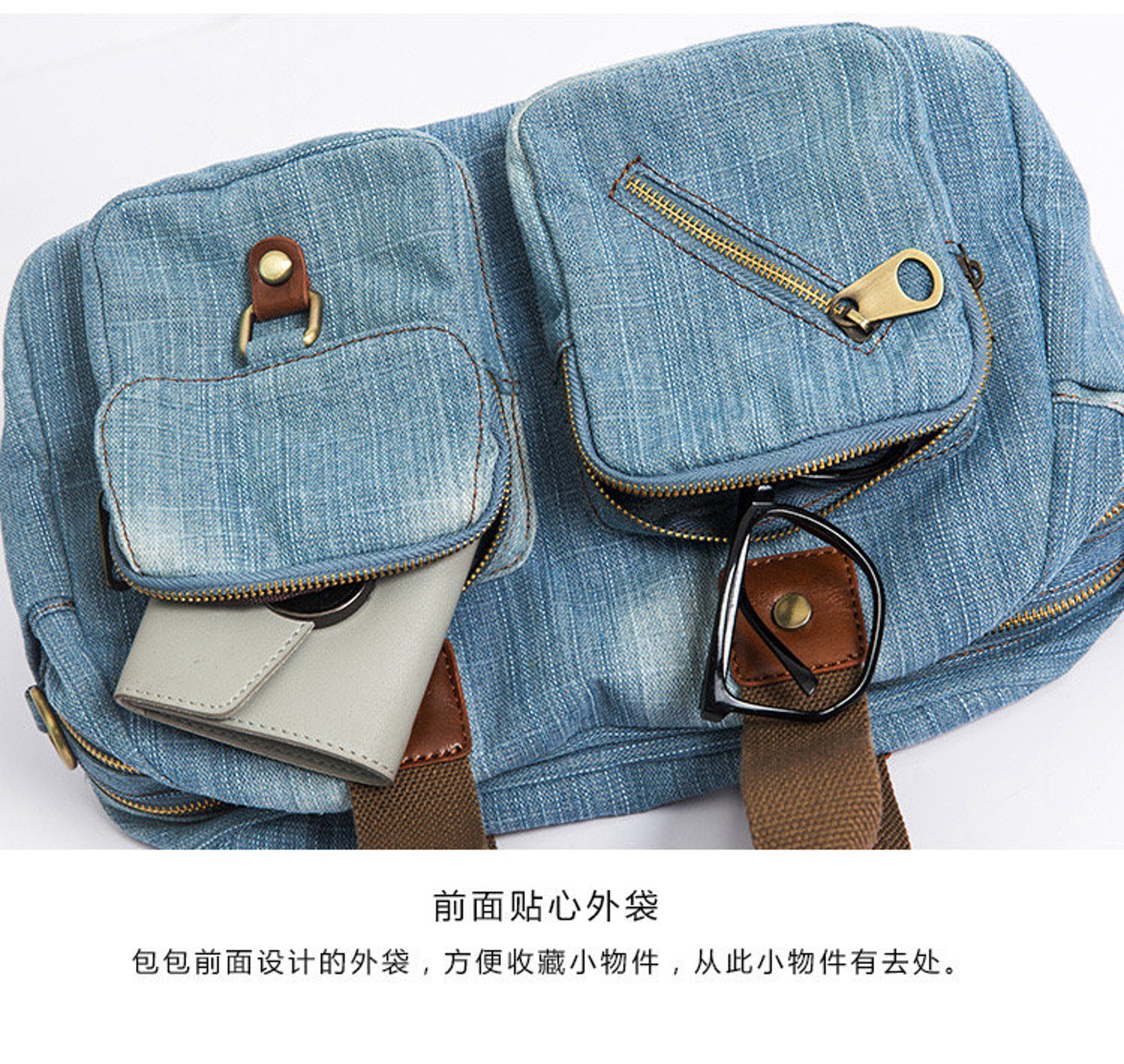 Denim Bags Women Fashion Designed Handbags Jeans - Etsy