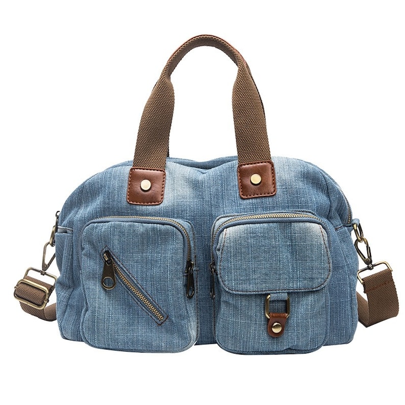 Denim Bags Women Fashion Designed Handbags Jeans - Etsy