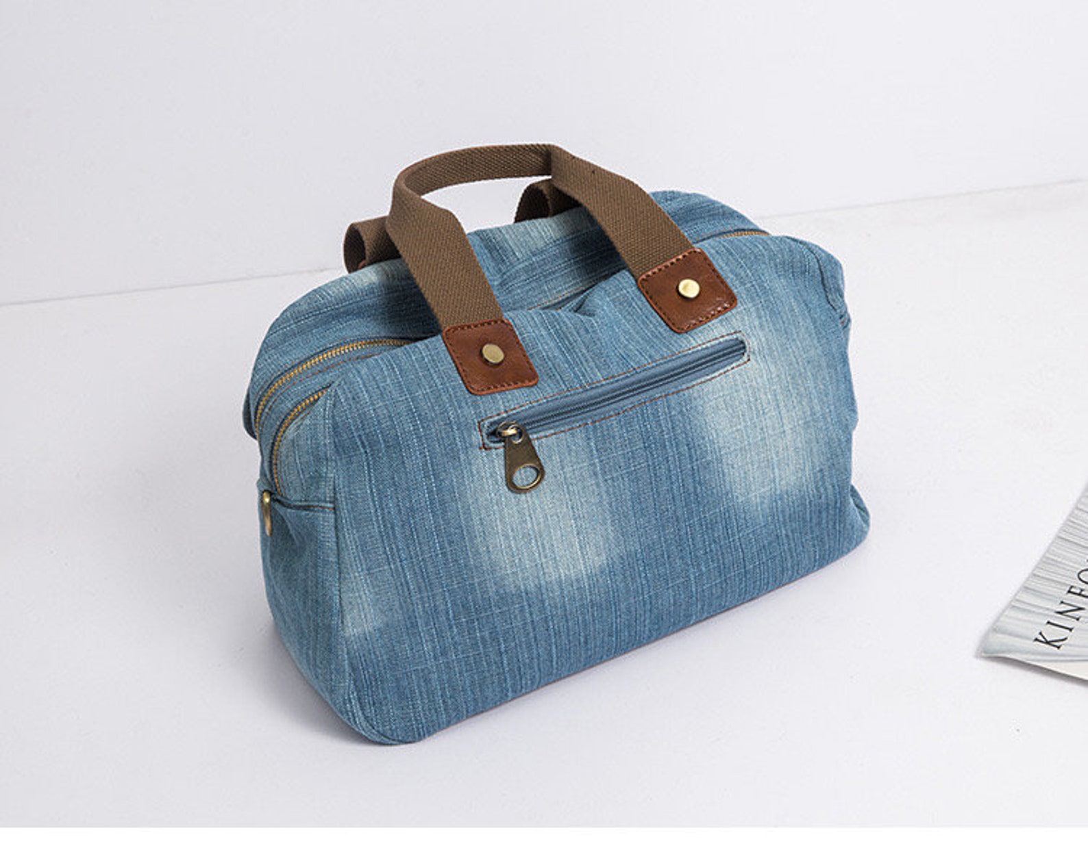 Denim Bags Women Fashion Designed Handbags Jeans - Etsy