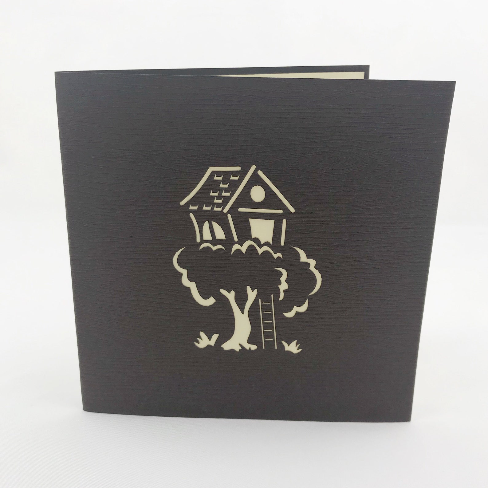 Liif Tree House Pop up Card 3D House Pop up Greeting Card - Etsy