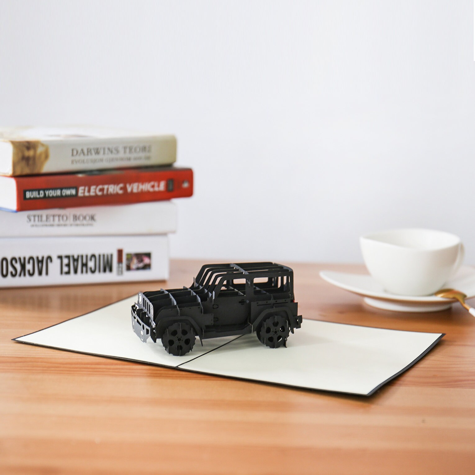 Off Road Wrangler Adventure 3D Greeting Pop up Card, Wrangler Gift ...
